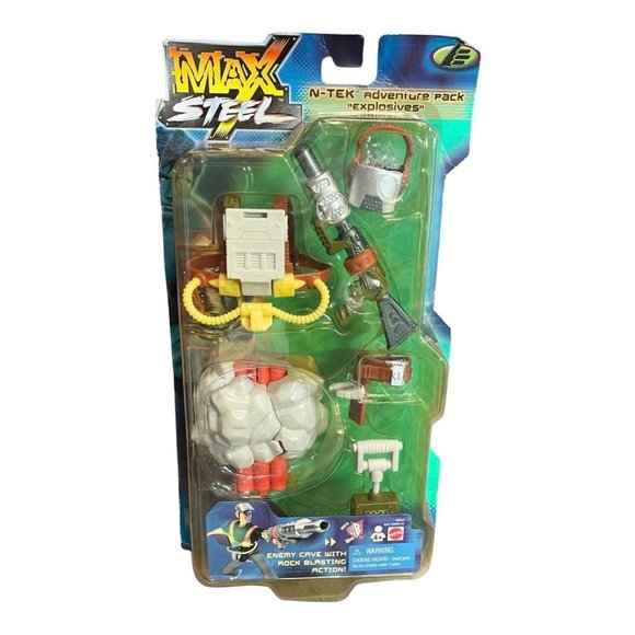 Mattel | Toys | Max Steel Ntek Adventure Pack Explosives | Poshmark